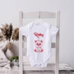 Schattige ROMPER Cavia met naam - PlakHet